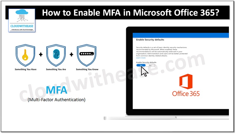 How To Enable Multi Factor Authentication In Microsoft Office 365